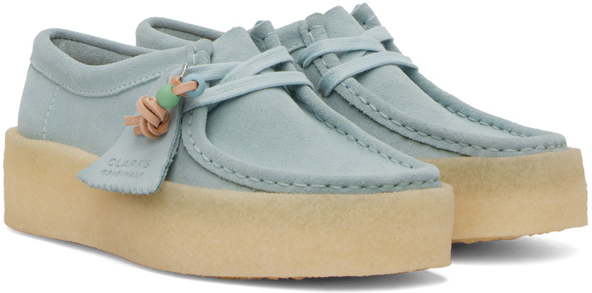 Clarks Originals Blue Wallabee Cup Oxfords Clarks Originals