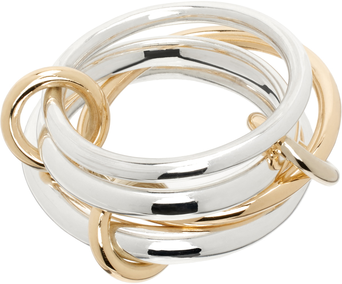 Spinelli Kilcollin Silver & Gold Hyacinth Sg Rings Spinelli Kilcollin