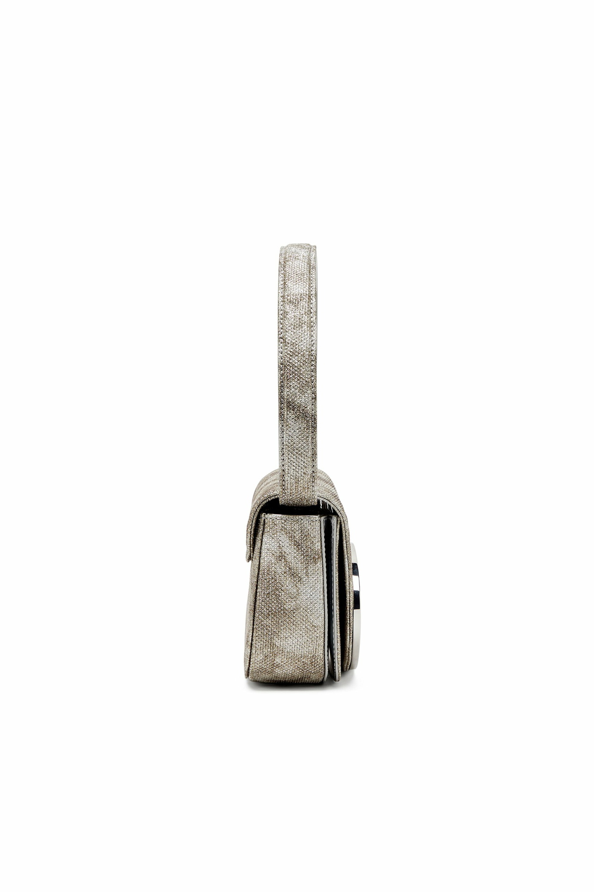 Diesel Iconic shoulder bag in shimmer fabric - Shoulder Bags Womens in ...