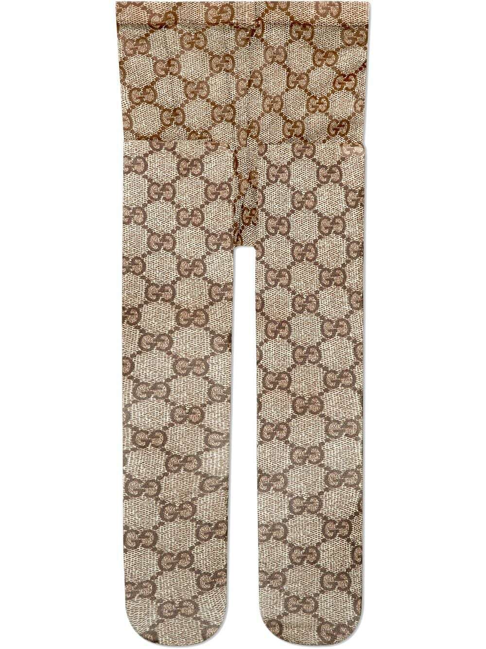 GUCCI - Gg Motif Tights Gucci