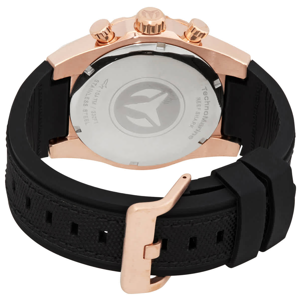 Technomarine Reef Chronograph Quartz Black Dial Mens Watch TM-519011 ...