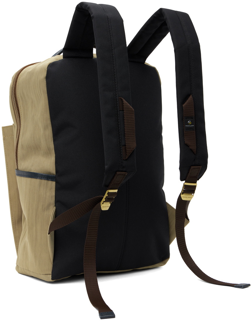 master-piece Beige Link-V2 Backpack Master-Piece Co