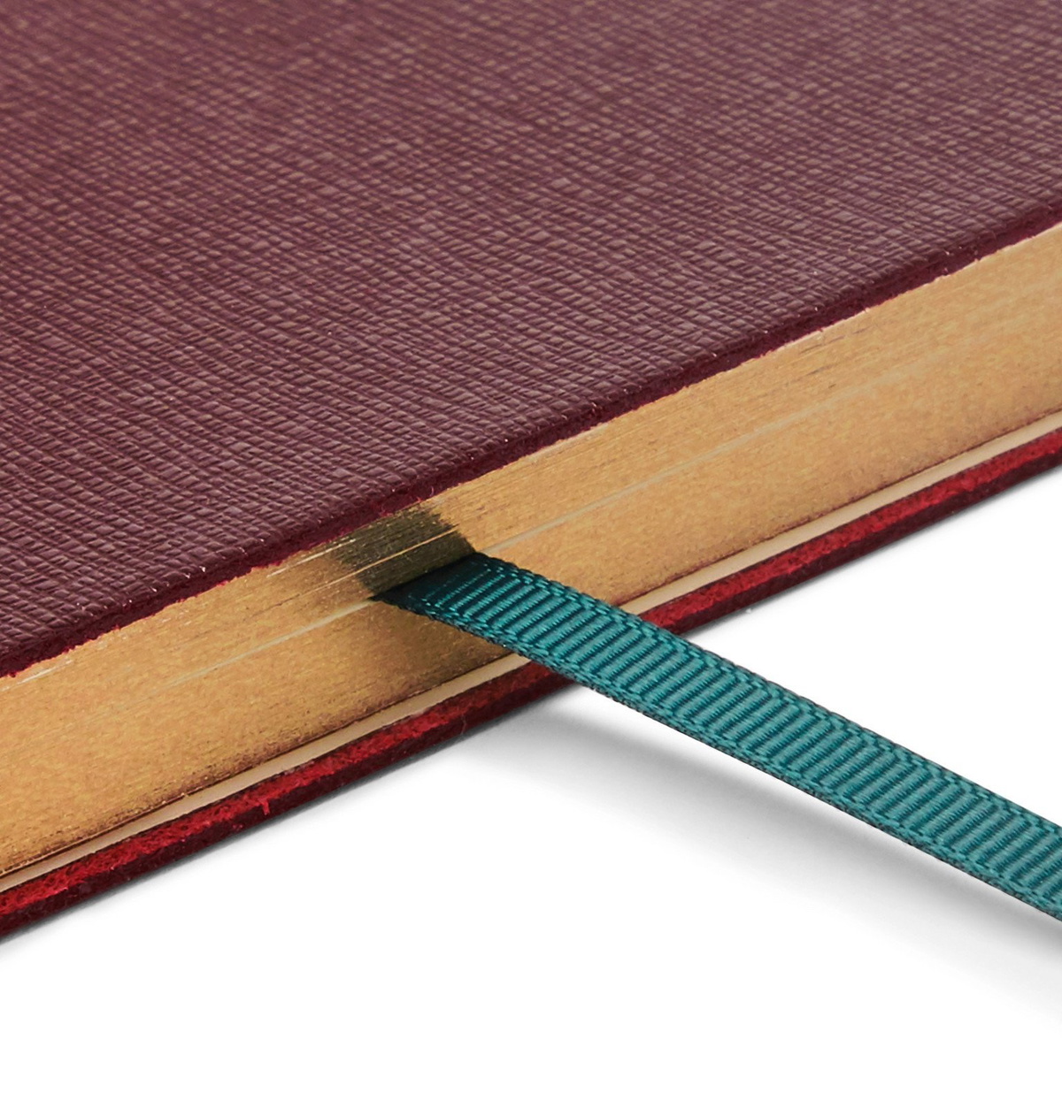 Pineider - Milano Leather Notebook - Red Pineider