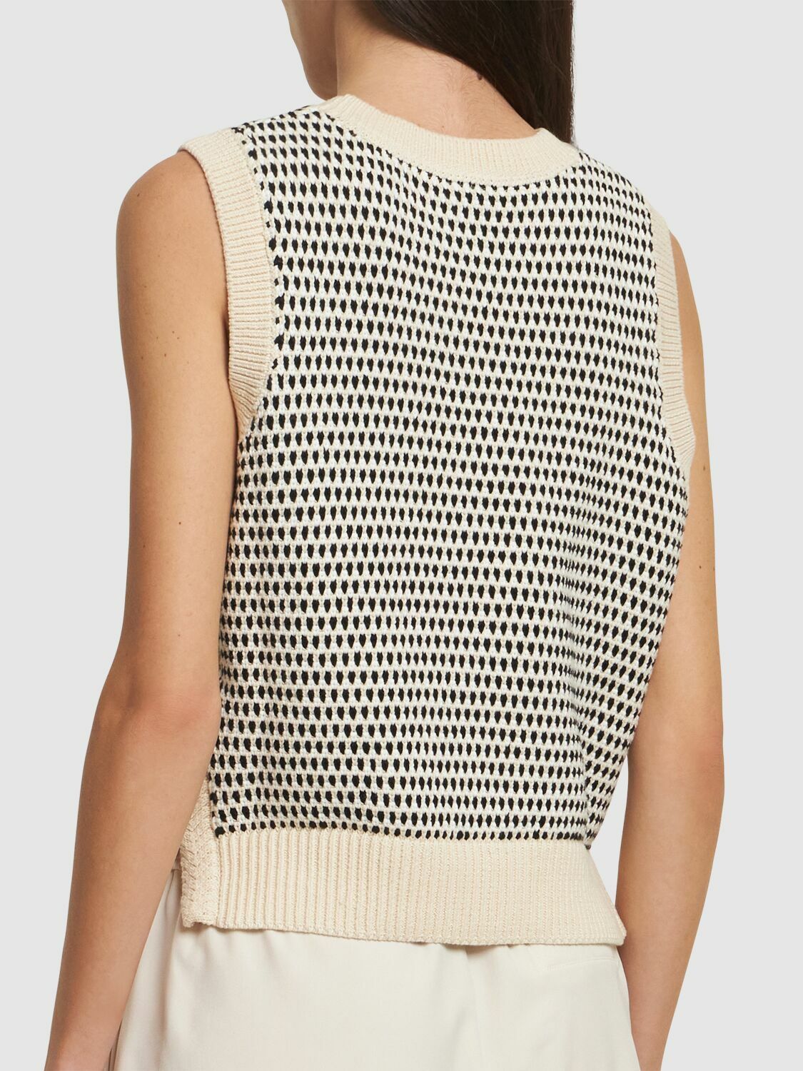 VARLEY Knowles Textured Knit Vest Varley