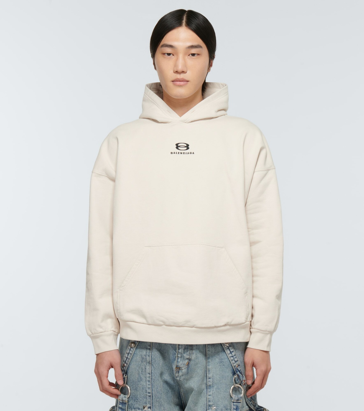 Balenciaga - Unity cotton hooded sweatshirt Balenciaga
