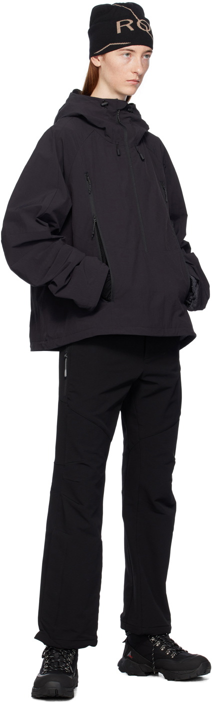 ROA Black Half-Zip Jacket ROA