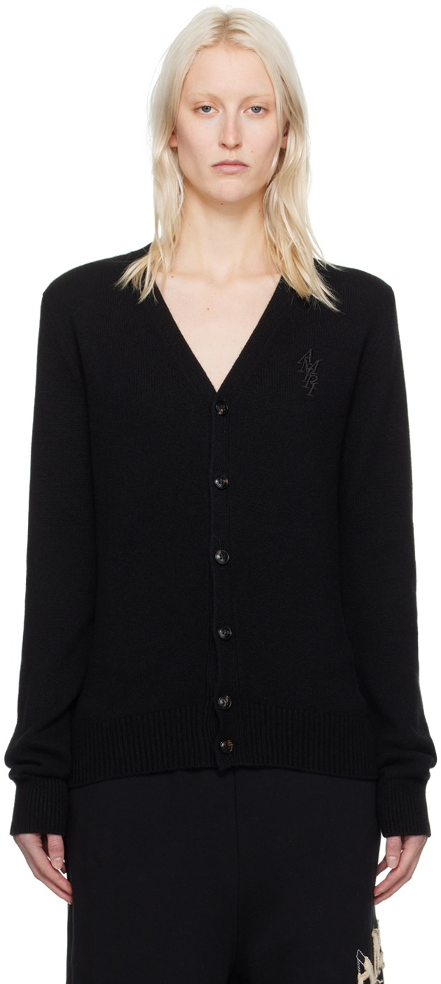 AMIRI Black Stack Cardigan Amiri
