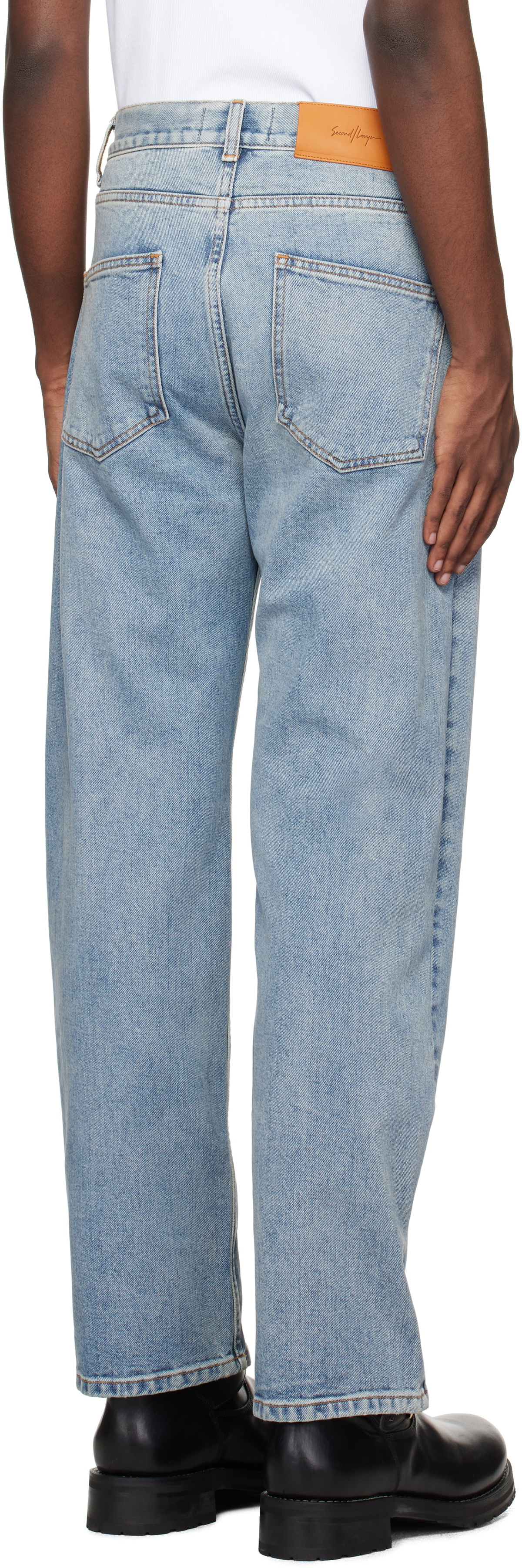 Second/Layer Blue Big Papi Jeans Second/Layer