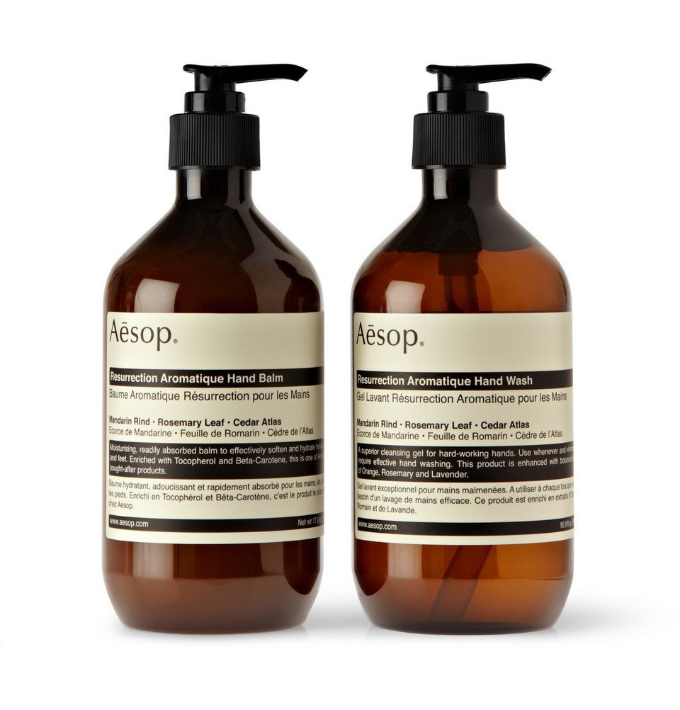 Aesop - Resurrection Duet Hand Wash and Balm, 2 x 500ml - Men - White Aesop
