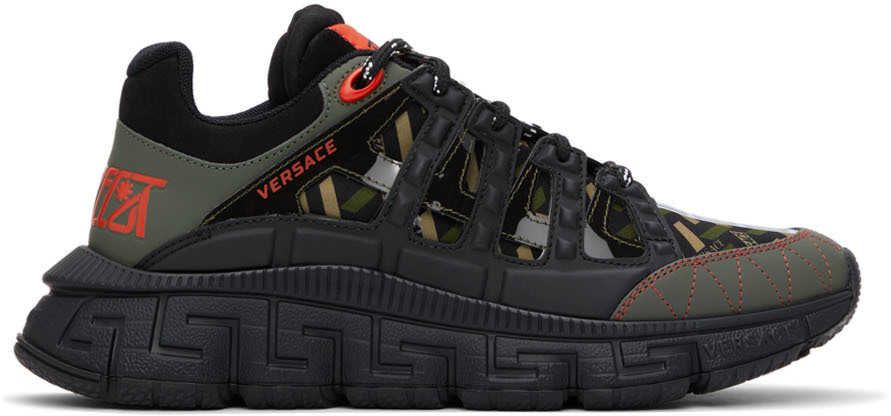 Versace Multicolor Trigreca Sneakers Versace