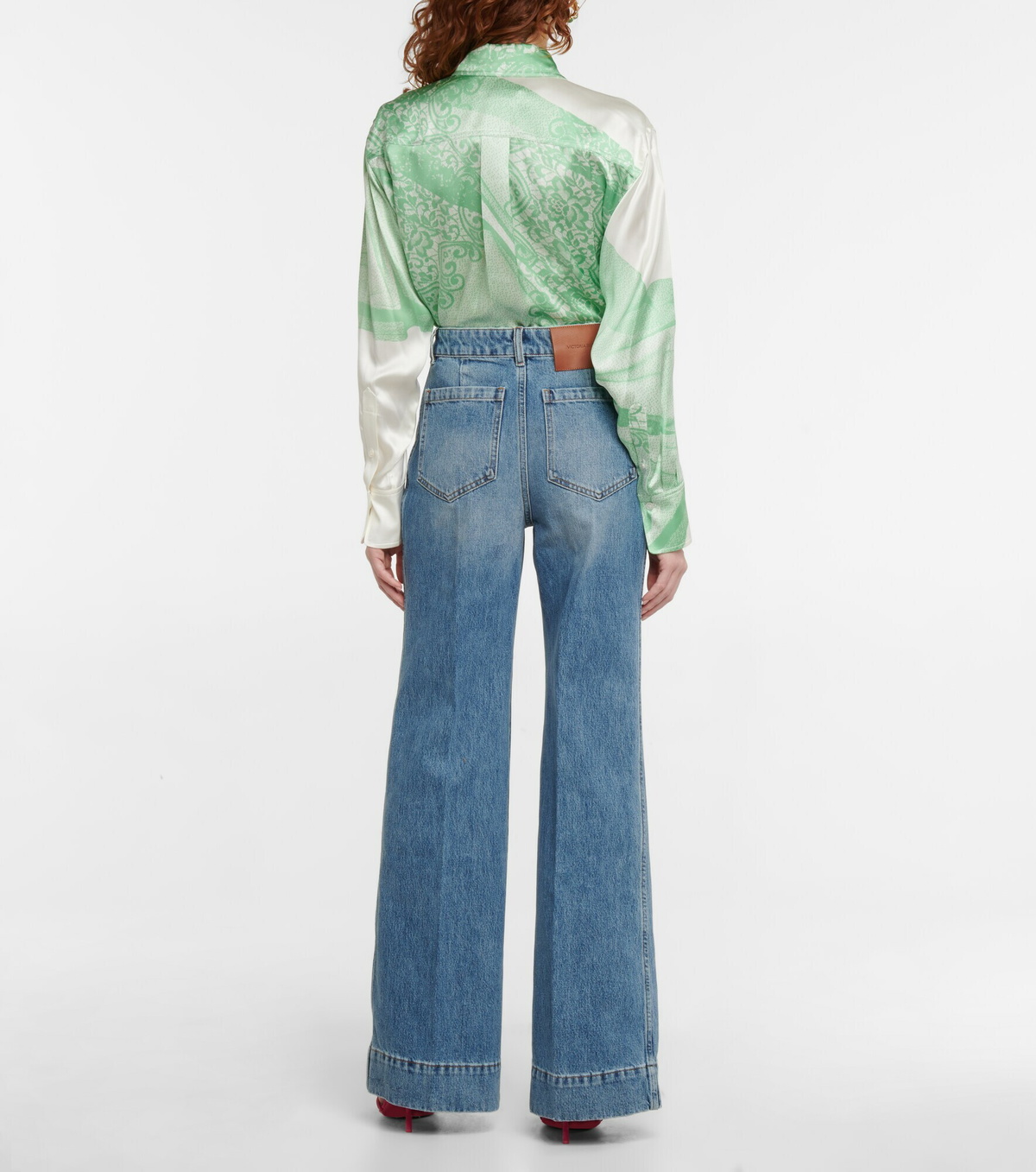 Victoria Beckham - High-rise flared jeans Victoria Beckham