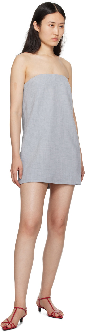 CAMILLA AND MARC Gray Harper Minidress CAMILLA AND MARC