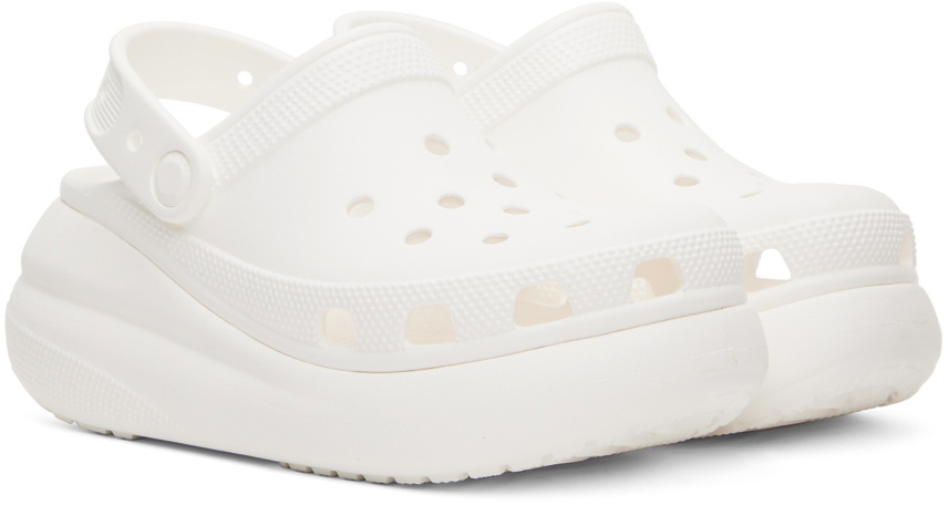 Crocs White Classic Platform Clogs Crocs