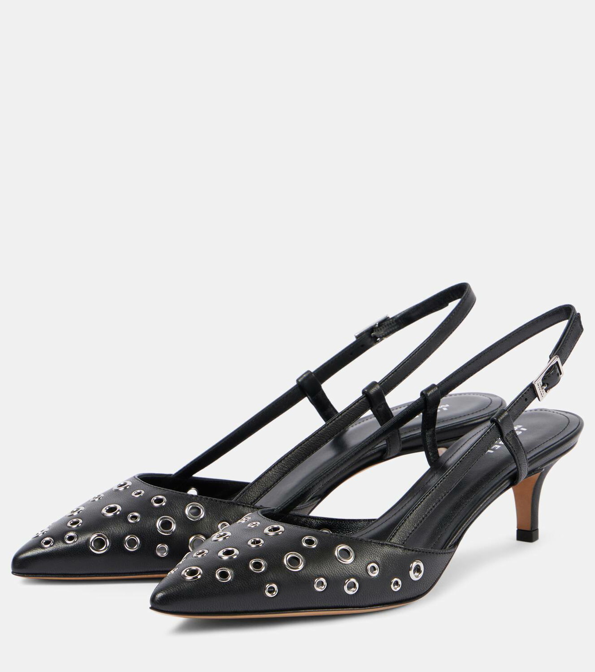 Isabel Marant Pilia leather slingback pumps Isabel Marant