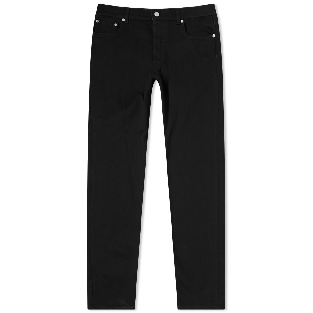 Alexander McQueen Men's Embroidered Graffiti Logo Jean in Black ...
