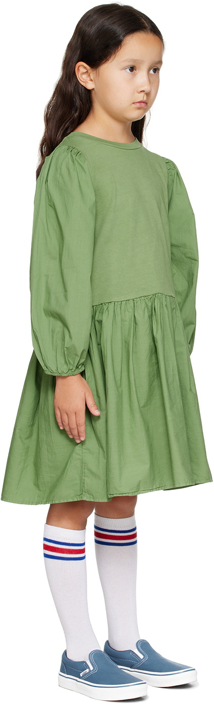 Molo Kids Green Cosette Dress Molo