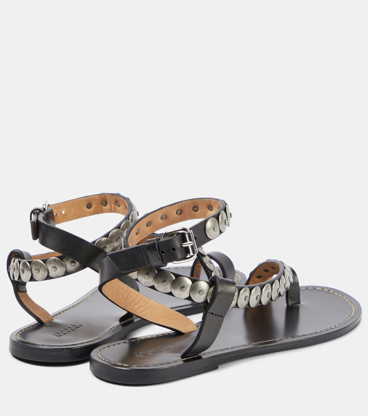 Isabel Marant Melte studded leather sandals Isabel Marant