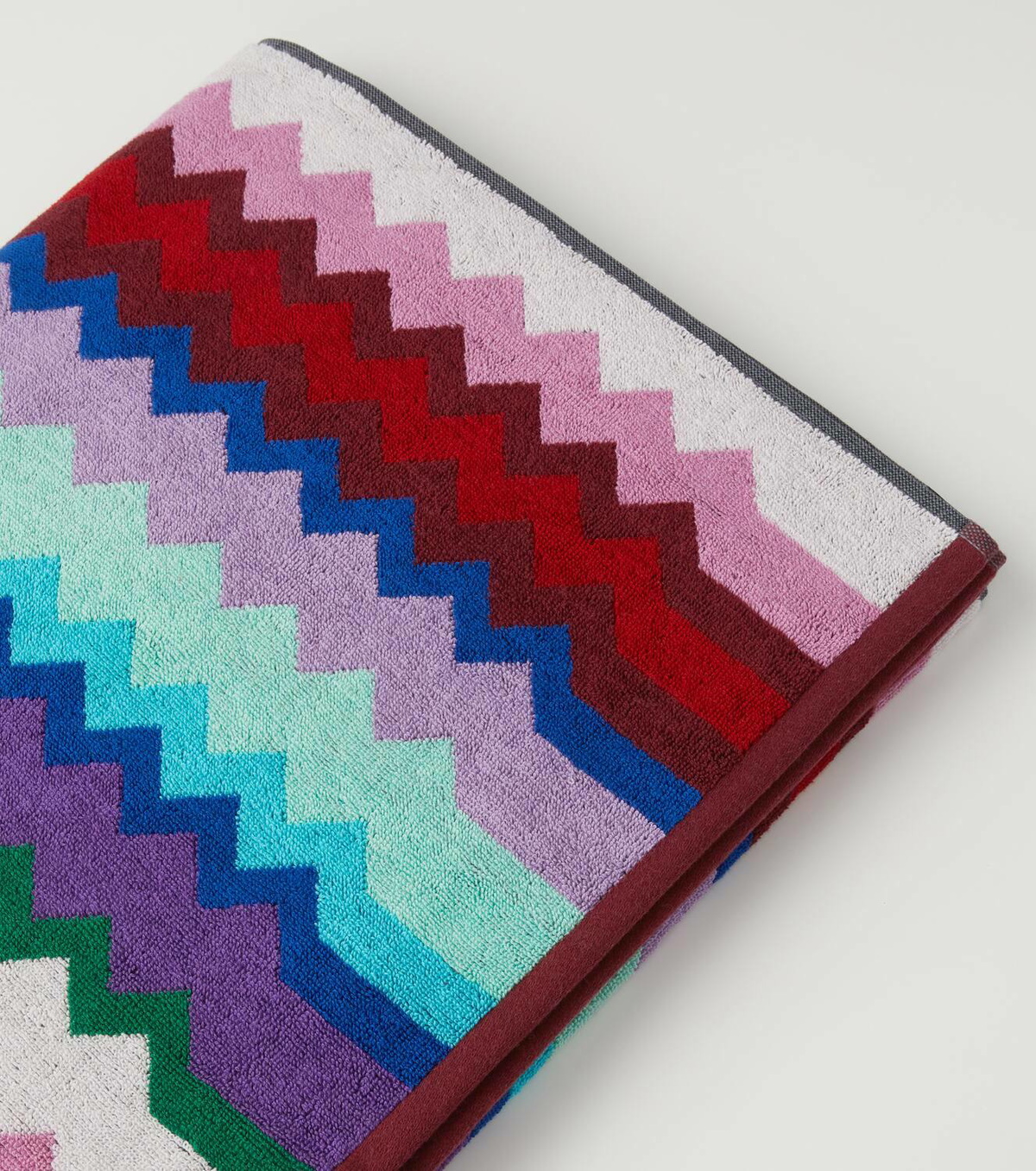 Missoni Chantal zigzag terry bath sheet Missoni