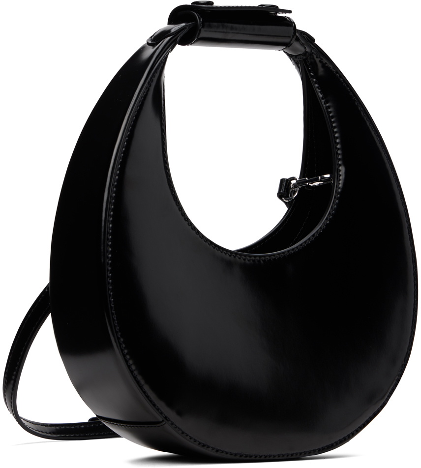 Staud Black Mini Moon Bag Staud