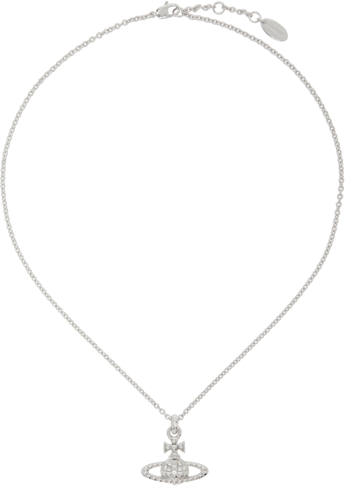 Vivienne Westwood Silver Mayfair Bas Relief Pendant Necklace Vivienne ...