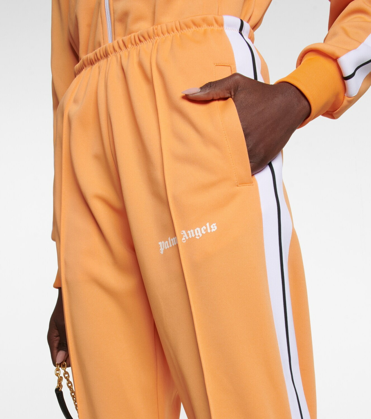 Palm Angels - Cropped track pants Palm Angels