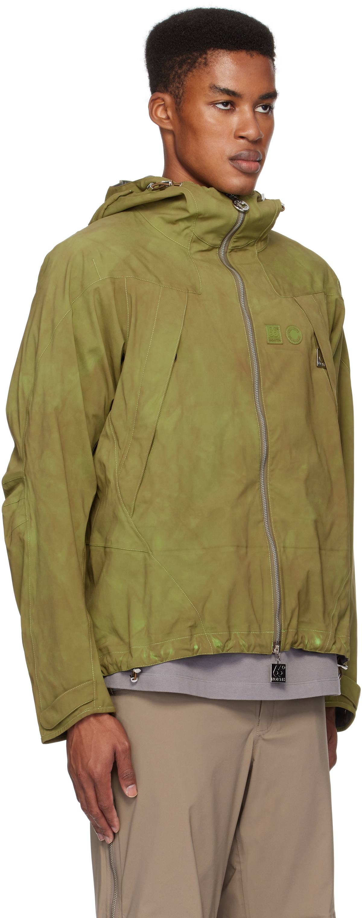 Charlie Constantinou Green & Brown 66°North Edition Dyed Jacket Charlie ...
