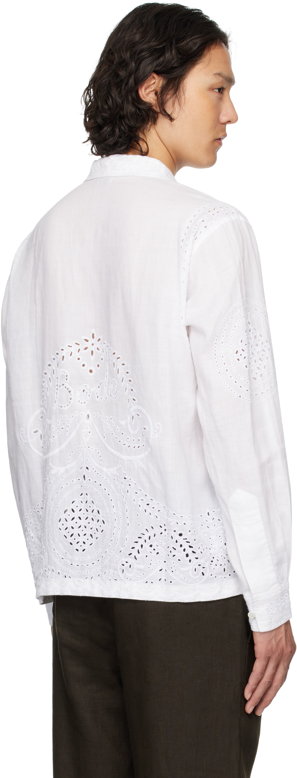 Bode White Belvoir Shirt Bode