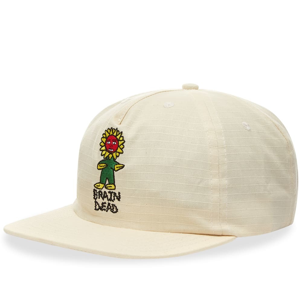 Brain Dead Floor Ripstop Five Panel Cap Brain Dead