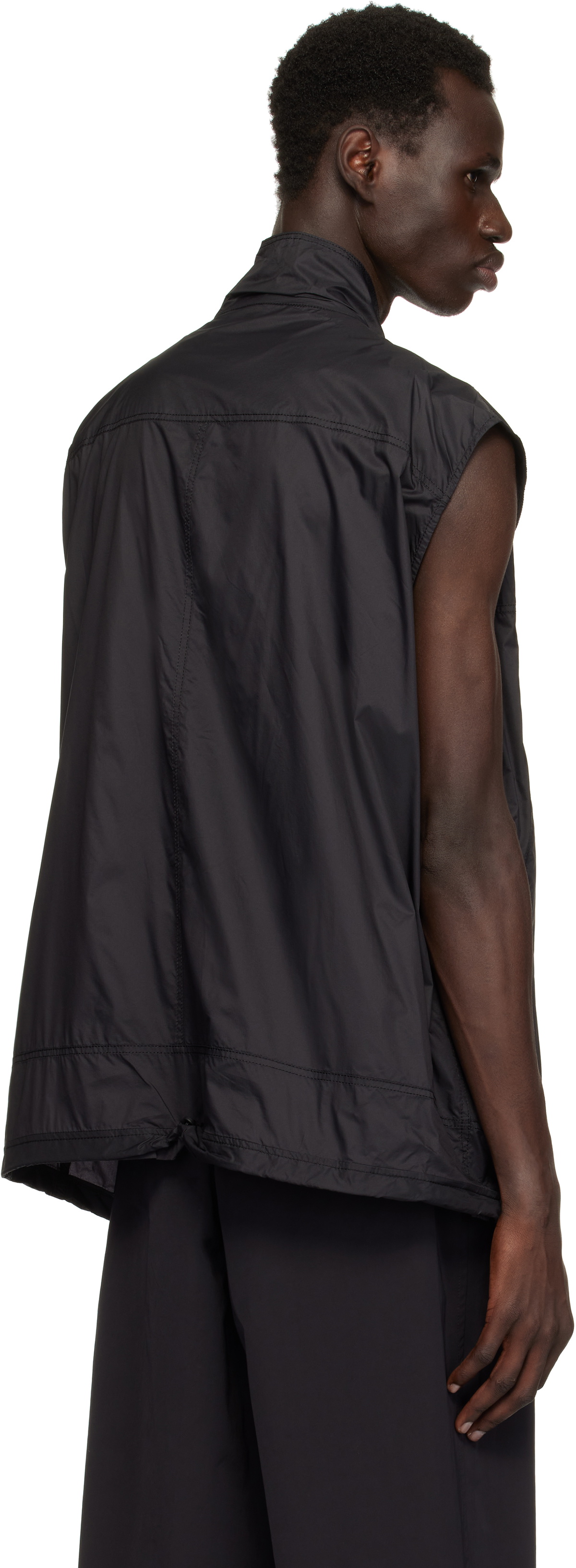 Toga Virilis Black Ripstop Vest Toga Virilis