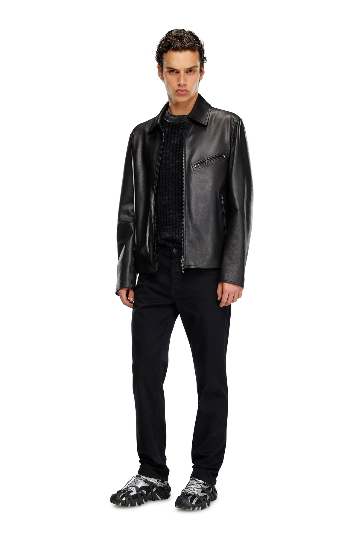 Diesel Regular Jeans - 2023 D-Finitive - Jeans Mens in Black Diesel