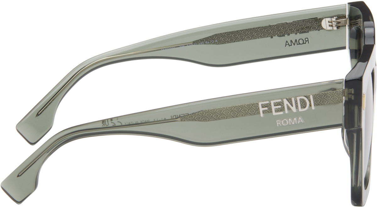 Fendi Gray Roma Sunglasses Fendi