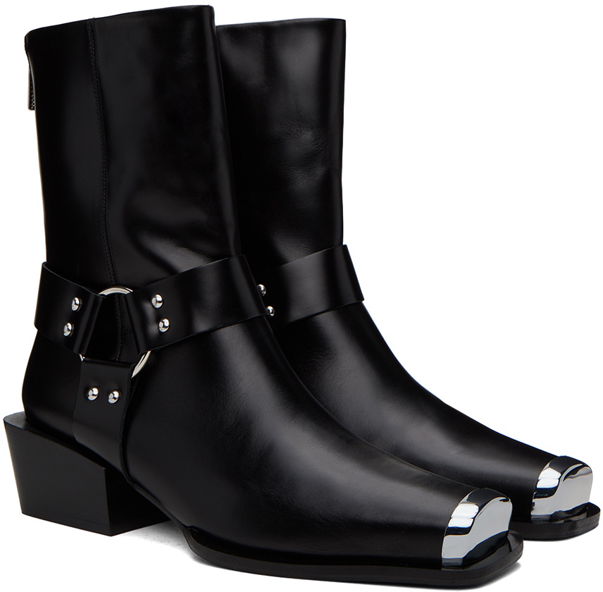 Aeyde Black Wayne Boots Aeyde