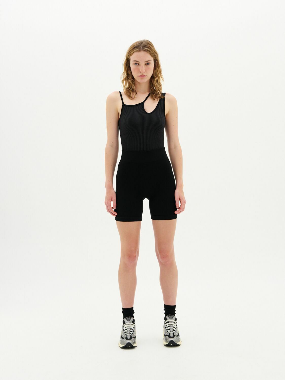 NAGNATA Balati Wool Blend Biker Shorts NAGNATA