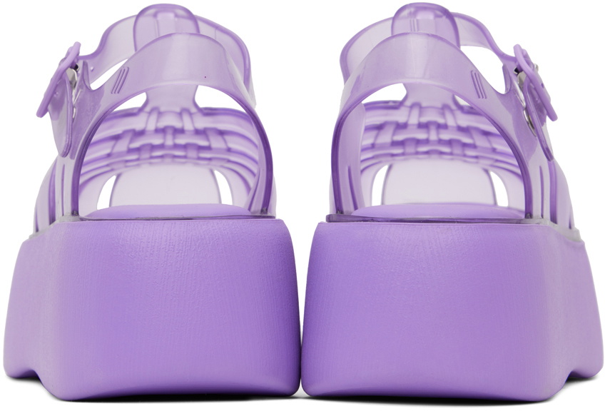 Melissa Purple Melissa Possession Platform Sandals Melissa