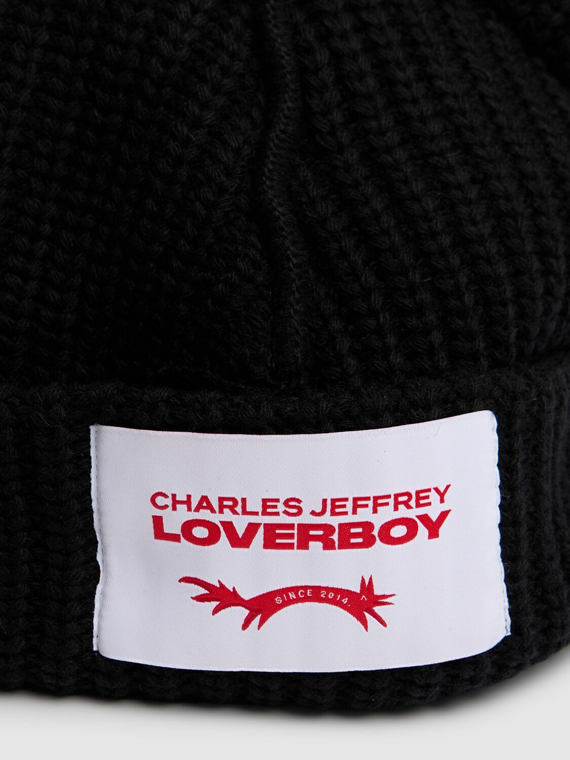 CHARLES JEFFREY LOVERBOY Chunky Rabbit Wool Blend Beanie Charles ...