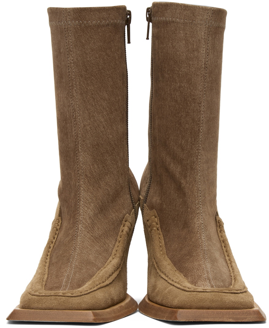 KNWLS Tan Fawn Boots KNWLS