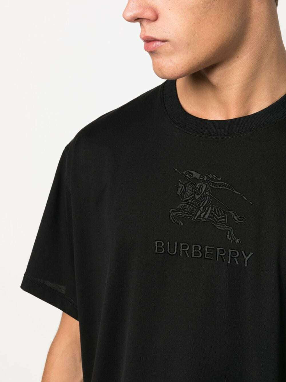 BURBERRY - Cotton T-shirt Burberry