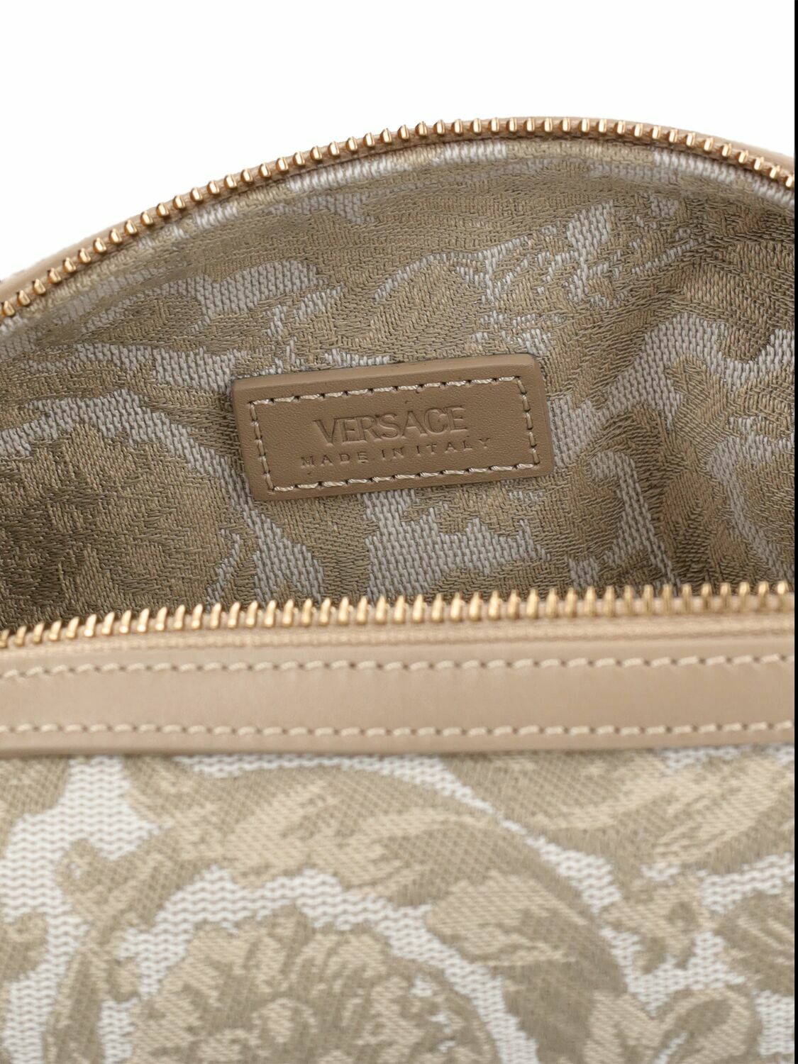 VERSACE - Logo Jacquard Makeup Bag Versace