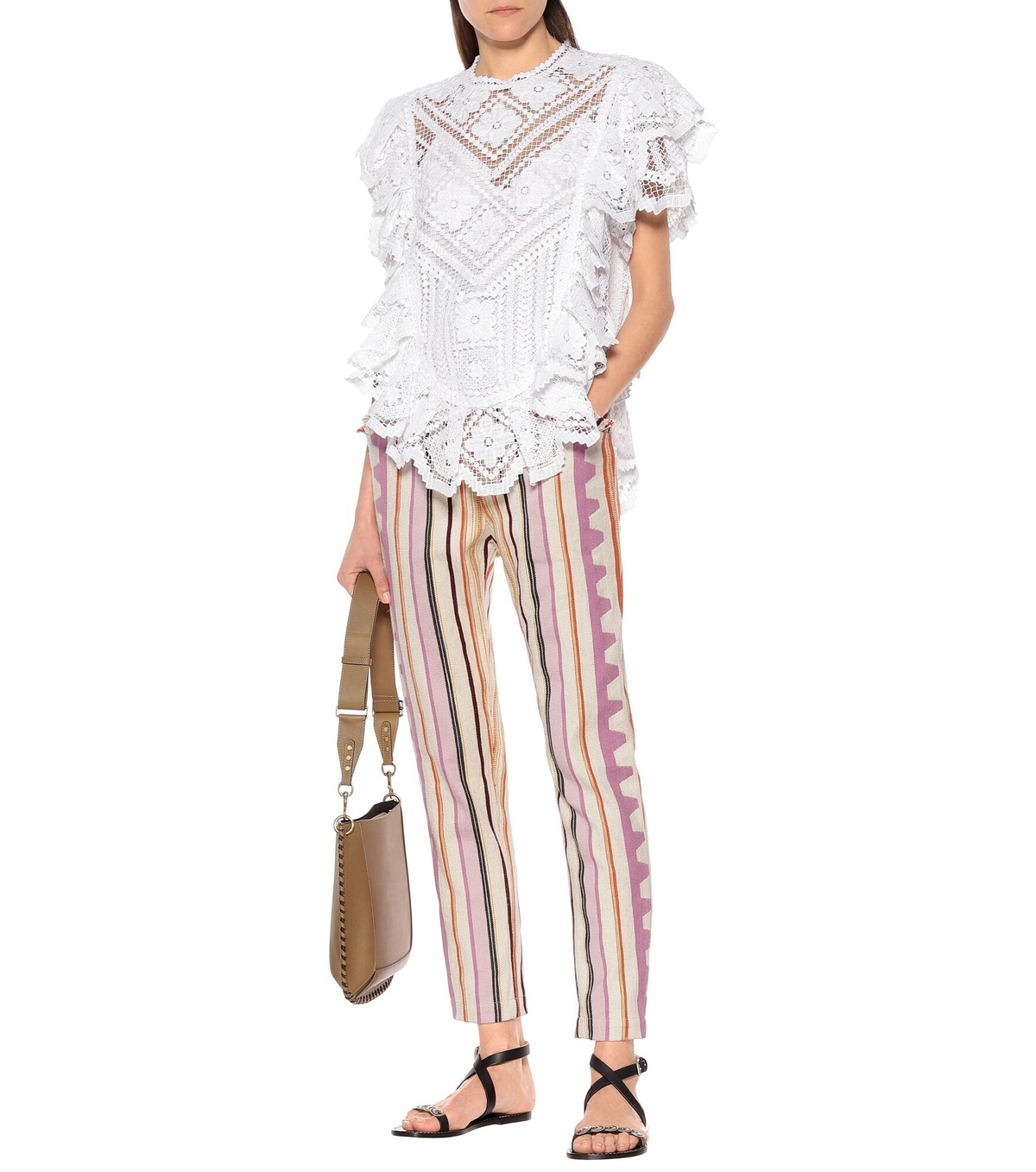 Isabel Marant - Zainos crochet cotton blouse Isabel Marant