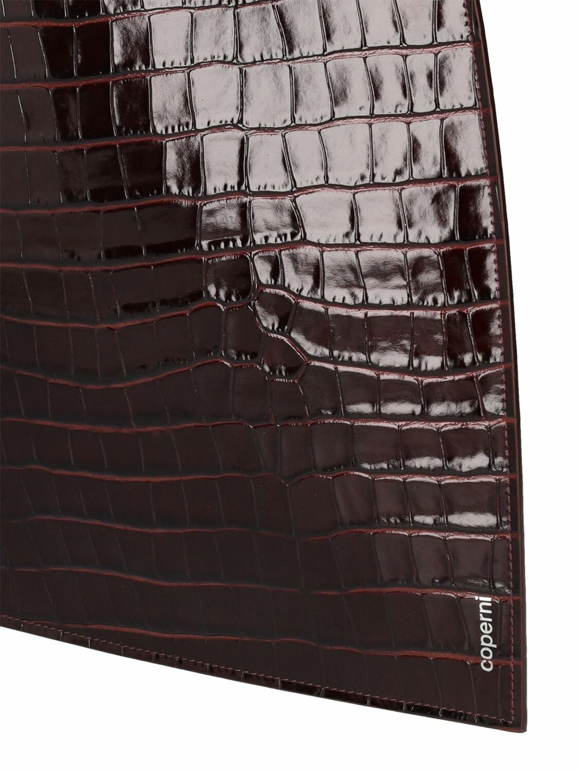 COPERNI - Heart Embossed Leather Tote Bag Coperni