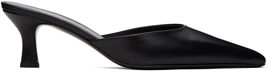 The Row Black Cybil Heels The Row