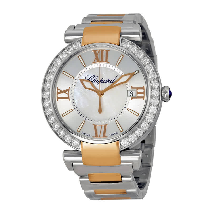 Chopard Imperiale Silver Dial Steel and Rose Gold Automatic Unisex ...