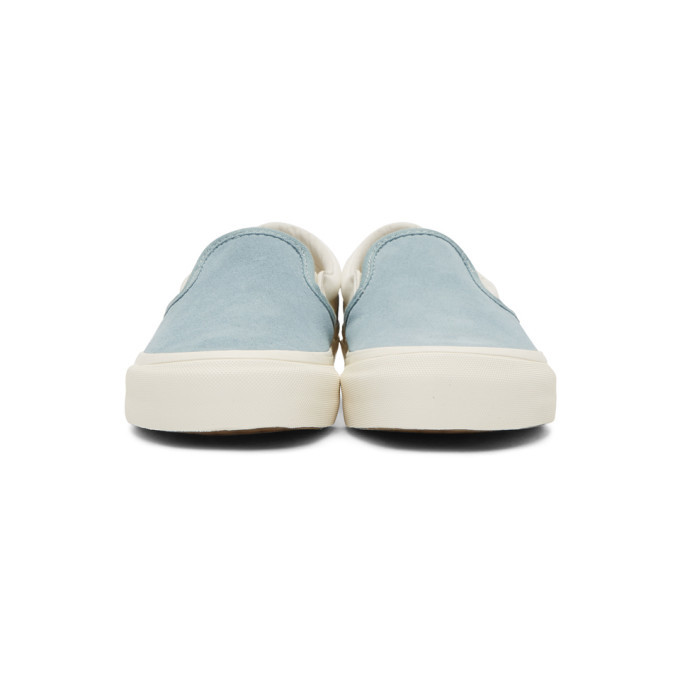 Vans Blue Suede OG Classic Slip-On Sneakers Vans