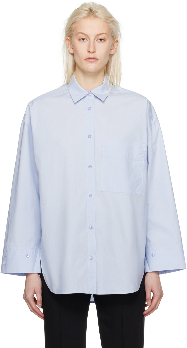 by Malene Birger Blue Derris Shirt by Malene Birger