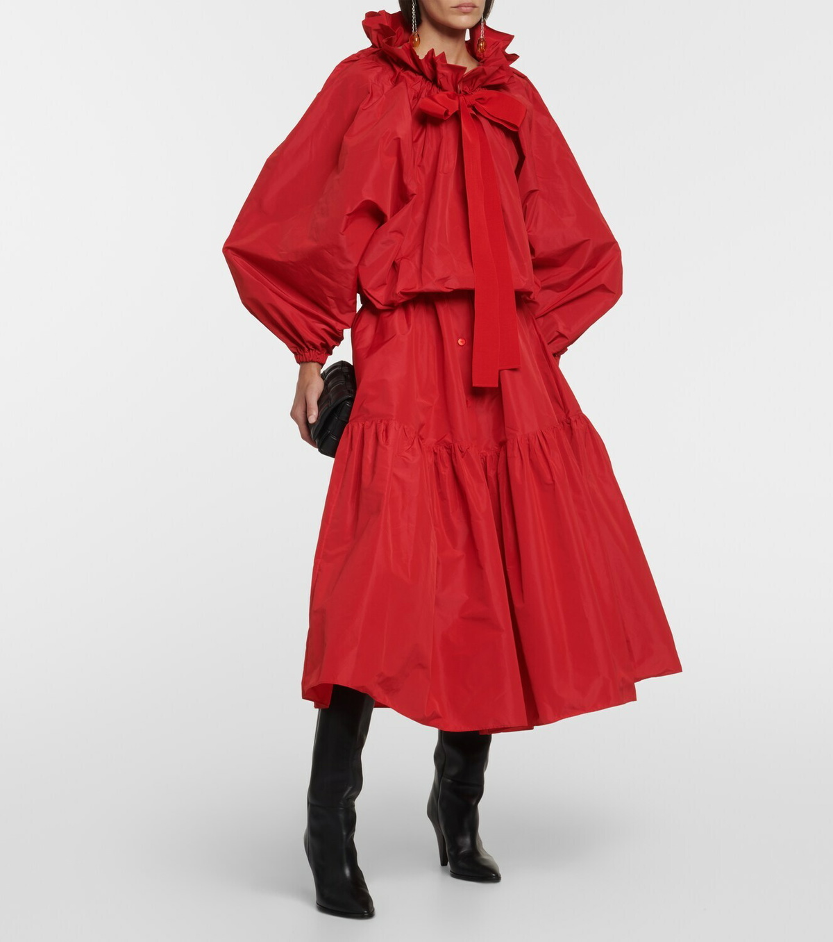 Patou Ruffled crêpe blouse Patou