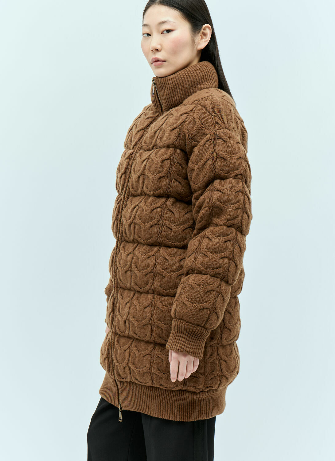 Max Mara Wool And Cashmere Down Jacket Max Mara