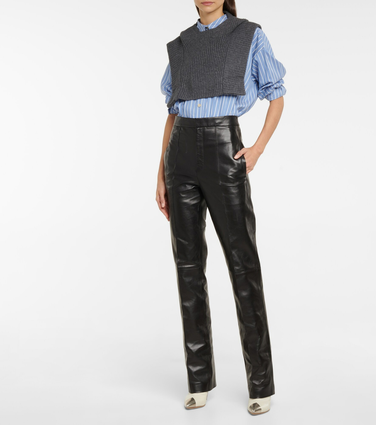 Isabel Marant - Palmer cropped wool and cashmere vest Isabel Marant