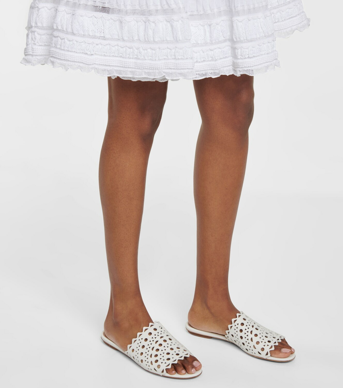 Alaïa Vienne leather sandals ALAÏA