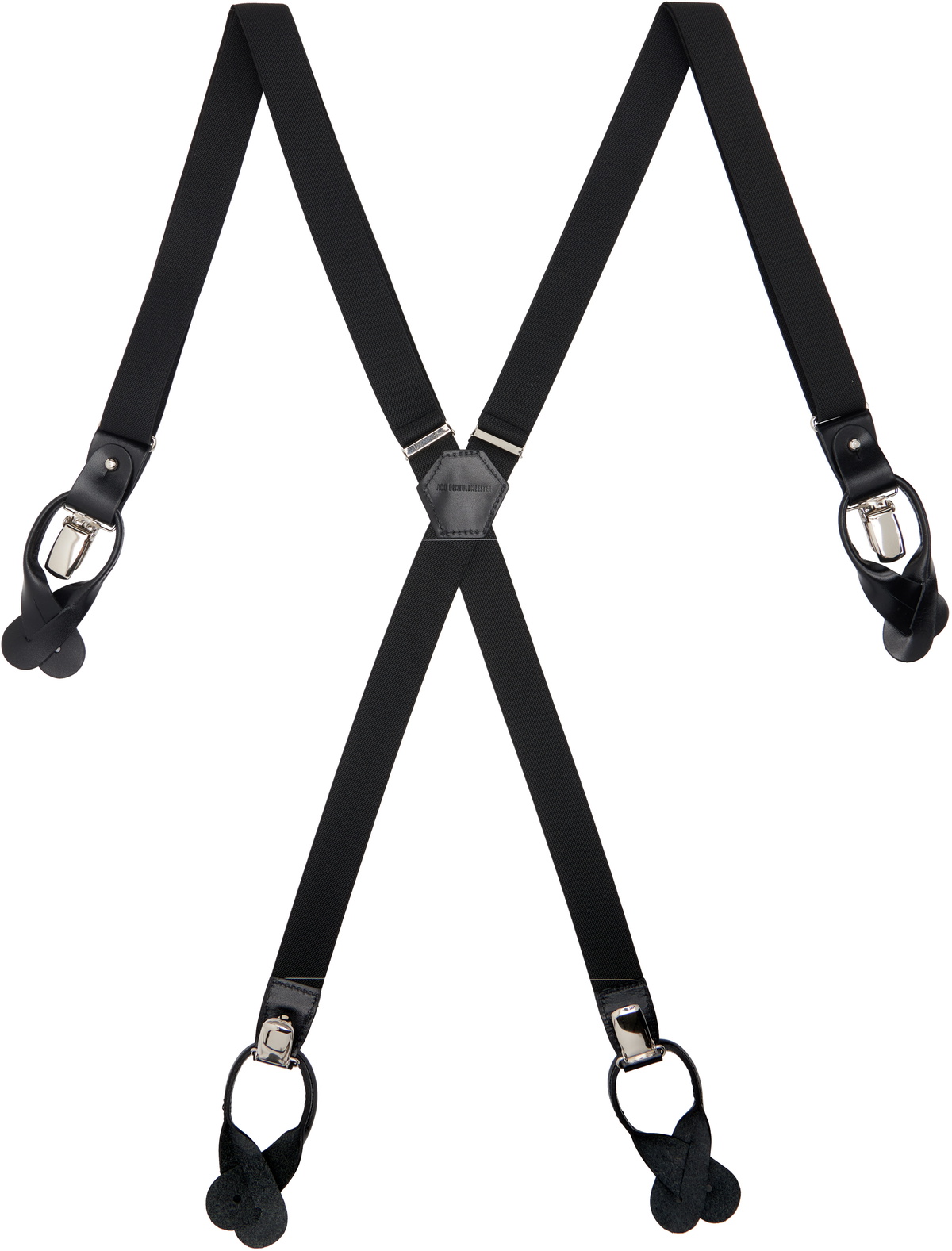 Ann Demeulemeester Black Rakel Suspenders Ann Demeulemeester