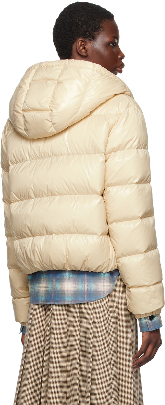 Moncler Beige Bayard Down Jacket Moncler